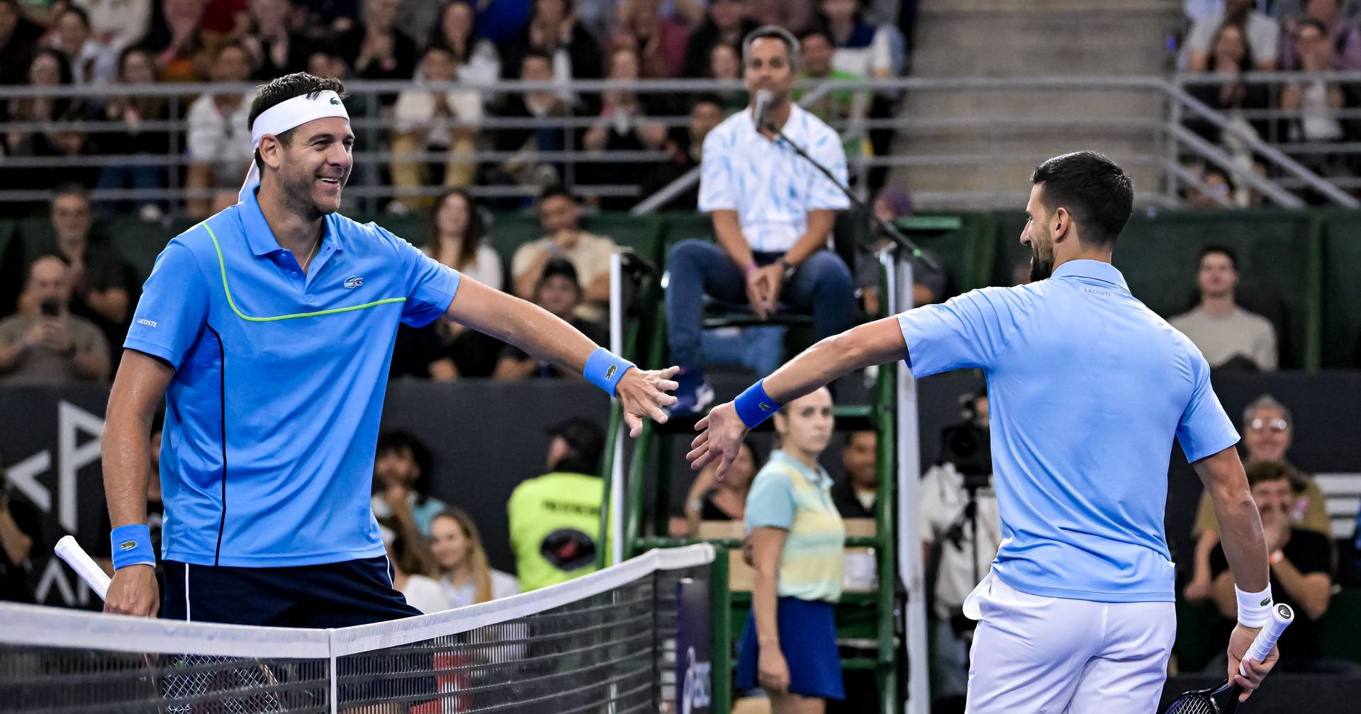 O gigante Del Potro também chora. Mas, numa despedida que teve Djokovic ...