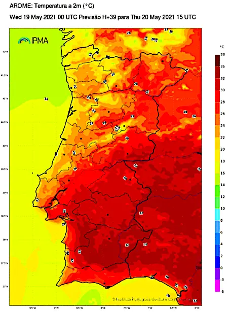 Quinta-feira vai ser o dia mais quente do ano para a maior parte do ...