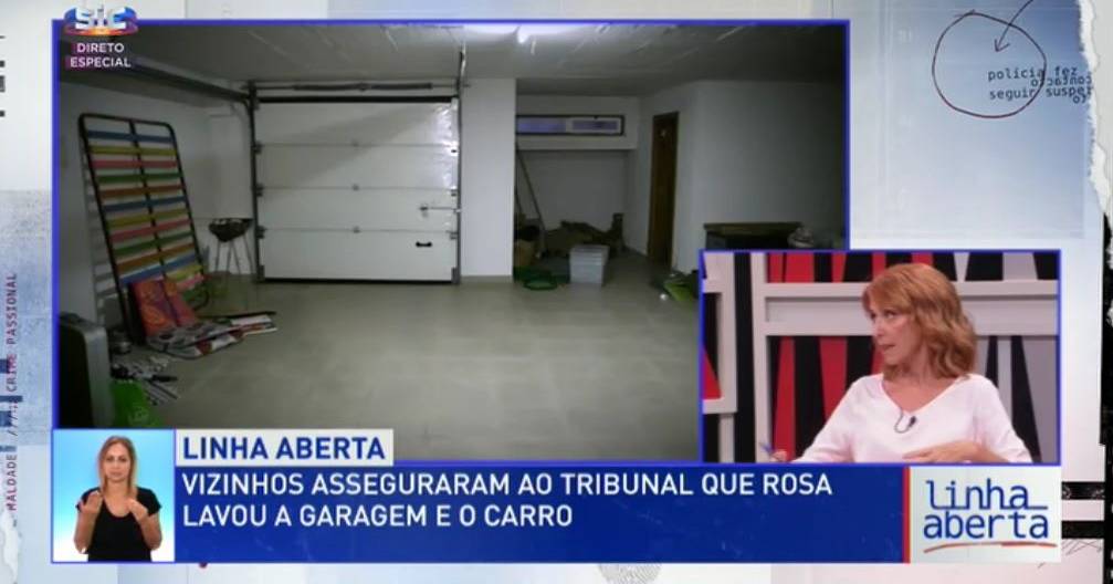 Vizinhos asseguram que Rosa Grilo lavou a garagem e o carro durante ...