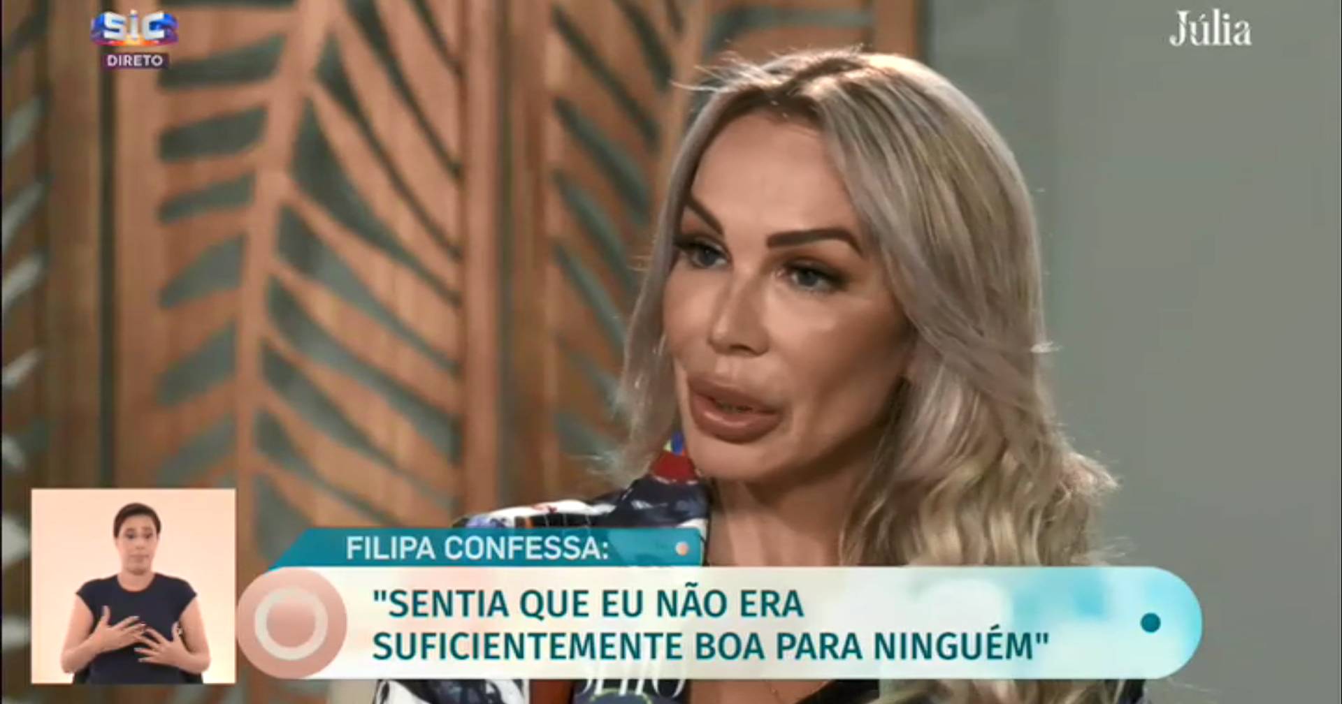 Júlia - 14 de setembro - Parte 1 - Entrevista a Filipa Gonçalves - SIC