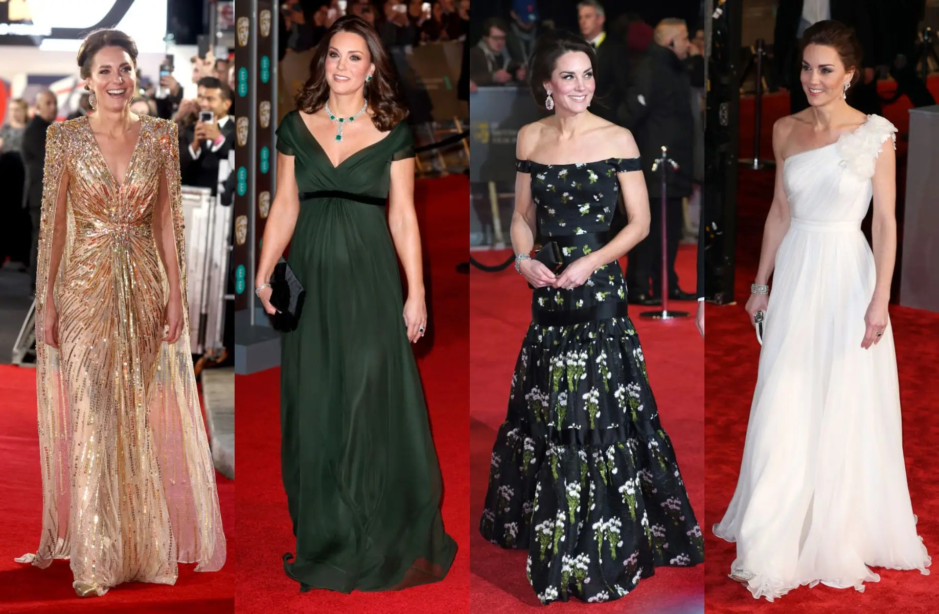 Os ‘looks’ mais glamorosos de Kate Middleton - SIC