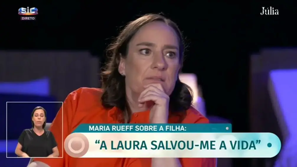 Maria Rueff recorda enfarte do miocárdio: “A Laura salvou-me a vida” - SIC