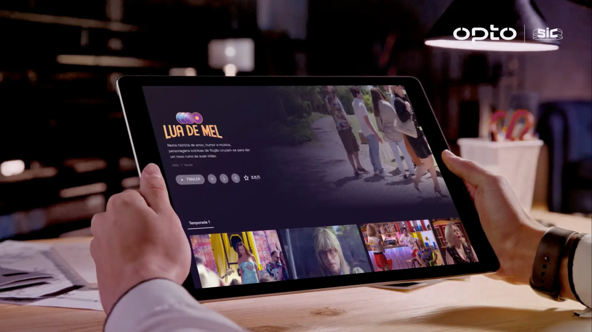 A nova cara da Opto, plataforma de streaming da SIC - SIC