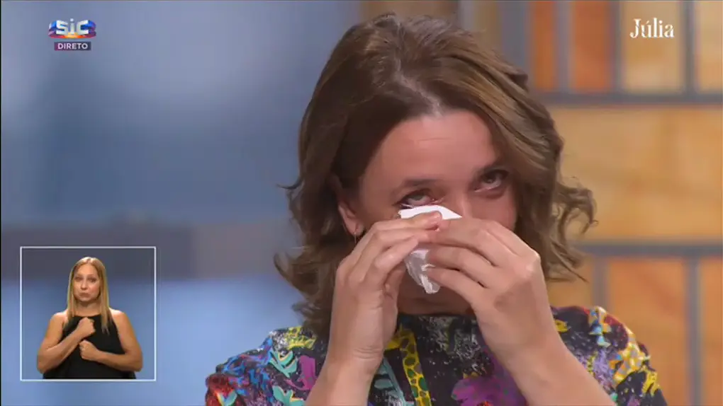 Maria João Pinho emociona-se ao ver imagens suas na série Praxx : “Quis ...