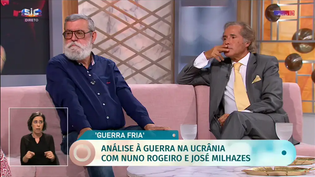 José Milhazes e Nuno Rogeiro, os comentadores da guerra na SIC: “Não ...