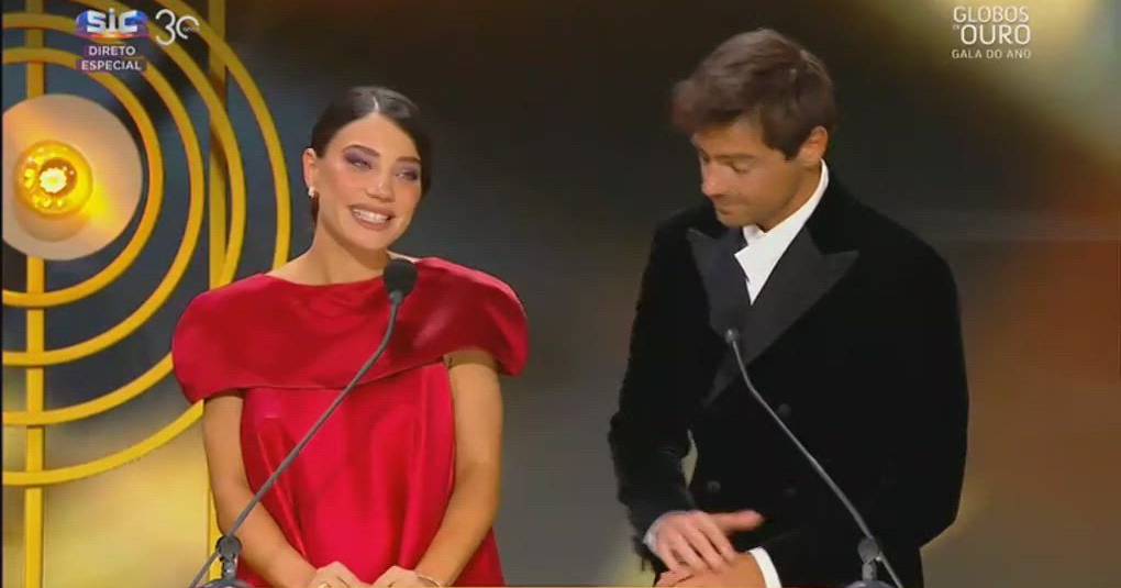 Aos 28 anos, Rita Rocha Silva recebe o seu primeiro Globo de Ouro - SIC