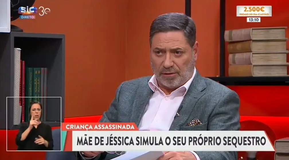 Mãe de Jéssica Biscaia simula o seu próprio sequestro - SIC
