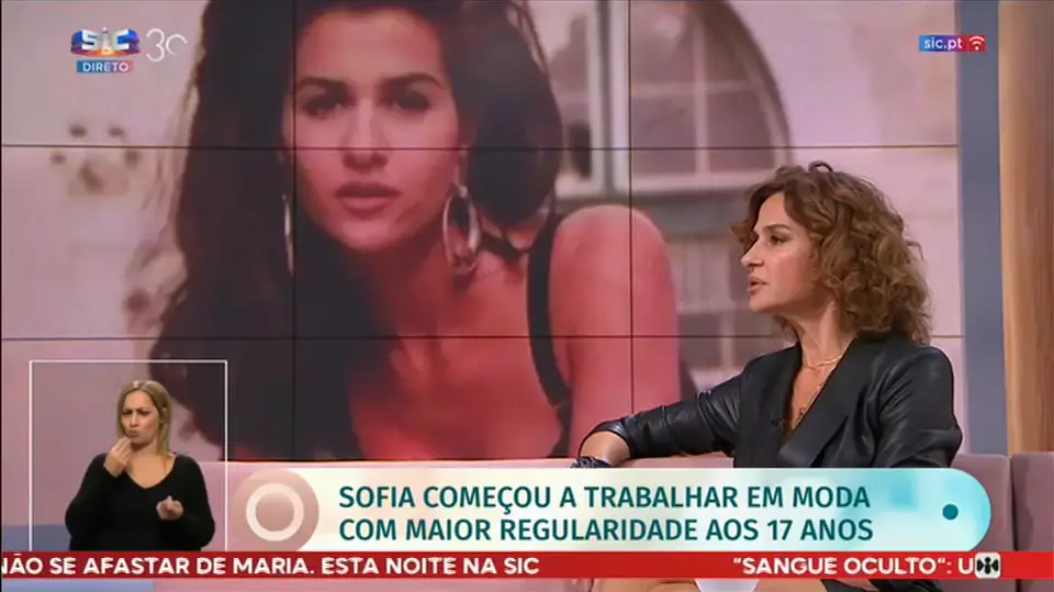 Sofia Aparício sobre o início de carreira: “Nem gostava muito de ser manequim. Era mesmo um ...