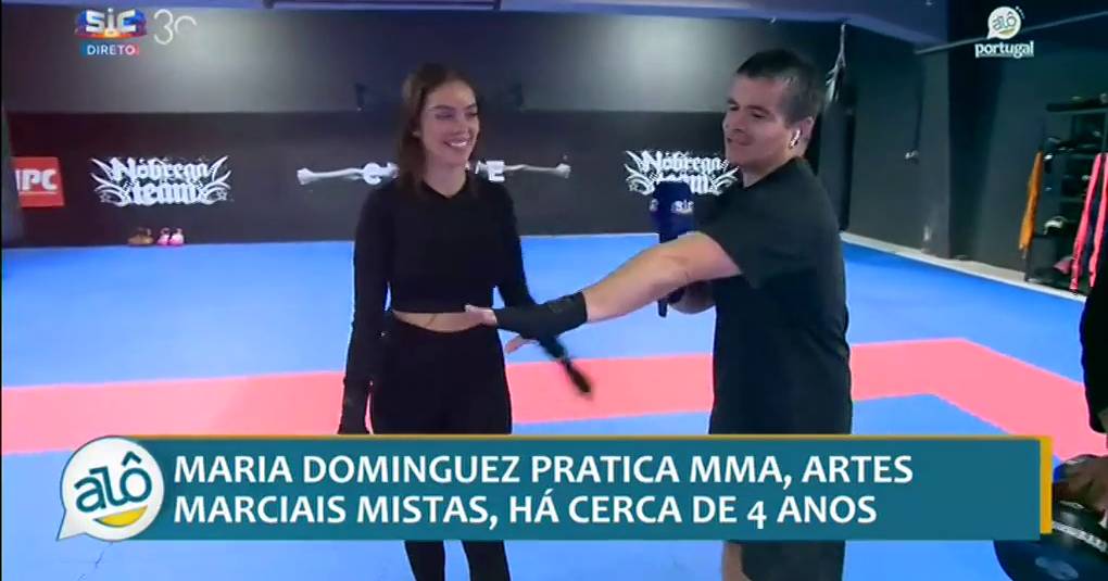 Maria Dominguez desafia Miguel Costa para combate de MMA- “Tem a mão ...