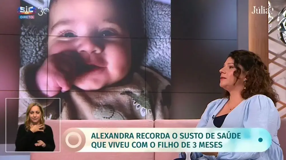 Alexandra recorda susto de saúde com o filho e Júlia Pinheiro revela ...