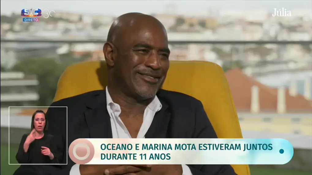 Oceano recorda a relação com a atriz Marina Mota: “É uma mulher ...