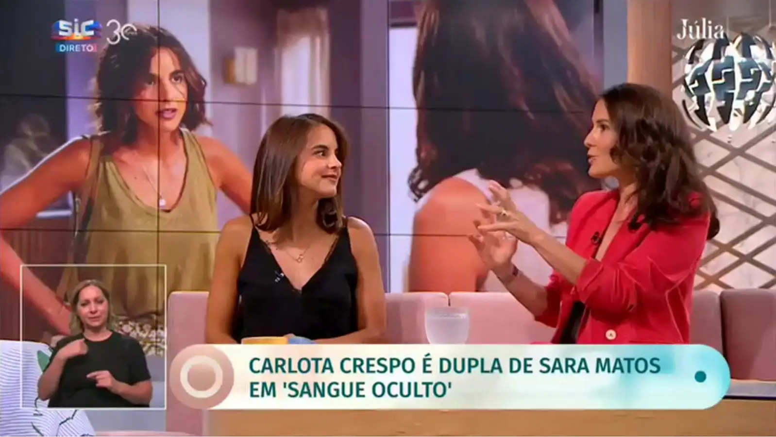 “Foi de uma generosidade tão grande” – Sara Matos não poupa elogios à ...