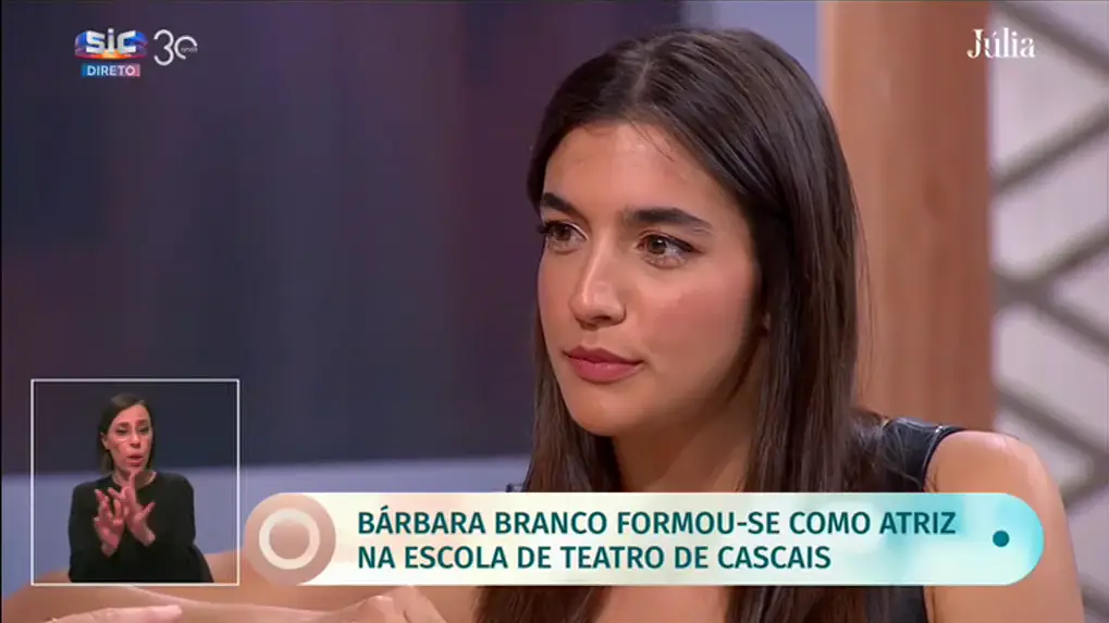 Aos 23 anos, Bárbara Branco conta já com uma década de carreira (e de sucesso!). Júlia Pinheiro ...