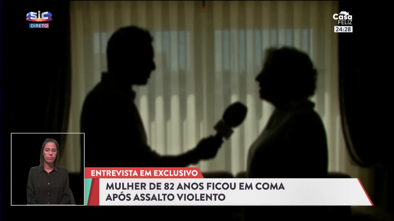 Entrevista exclusiva à filha de idosa de 82 anos que foi espancada durante assalto violento ...