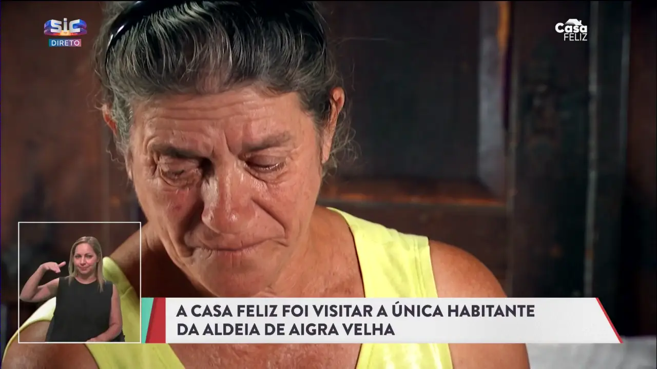 “Aqui é que eu me sinto bem!” — ‘Casa Feliz’ conhece a única habitante ...