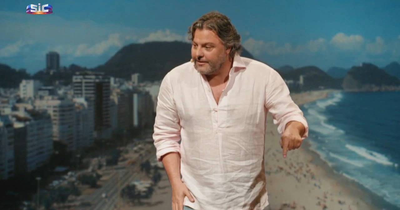 César começa visita no Rio de Janeiro com grande susto mas “deu sorte ...