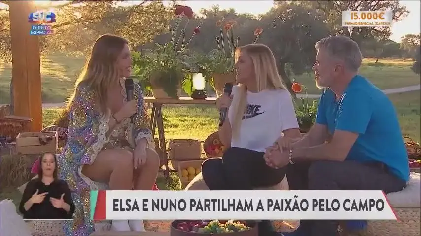 Elsa e Nuno de ‘Casados no Paraíso’, partilham a paixão pelo campo ...