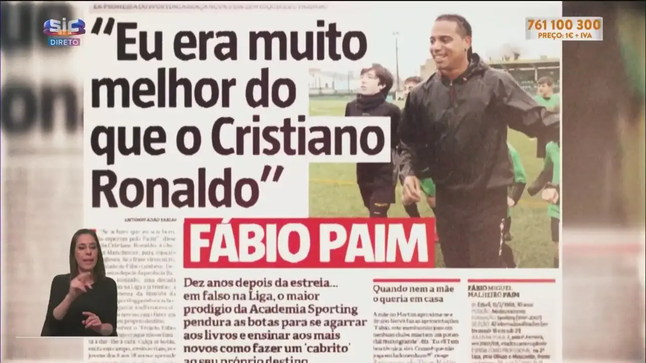 Fábio Paim tinha muito talento mas não conseguiu vingar no futebol ...