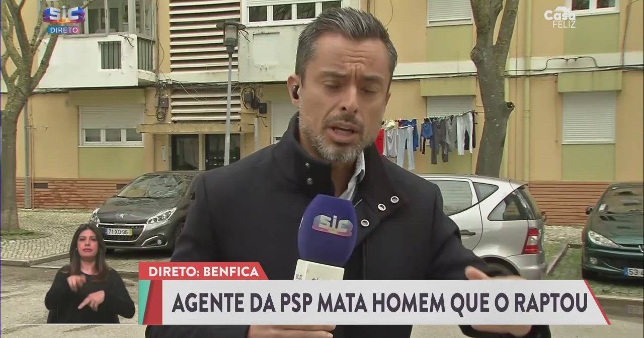 Última hora! Agente da PSP mata homem que o raptou - SIC