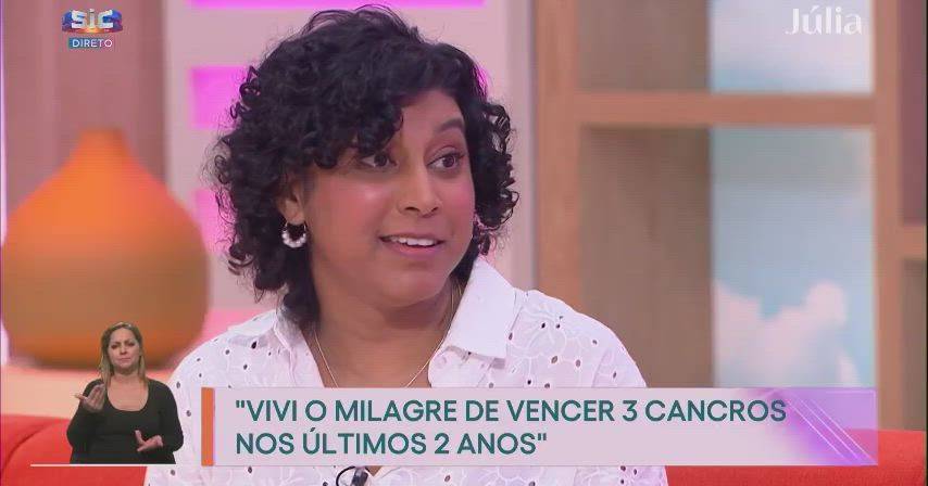 "Na véspera da cirurgia, senti a presença de Nossa Senhora"— Iolanda ...