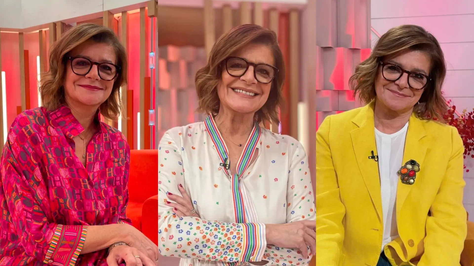 Cor e elegância! 12 looks de Júlia Pinheiro para se inspirar nesta Primavera - SIC