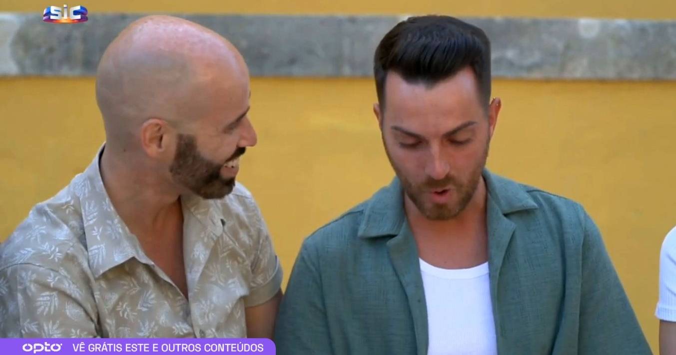 David e Ivo comovidos com prenda das madrinhas: “Bastou olhar para a ...