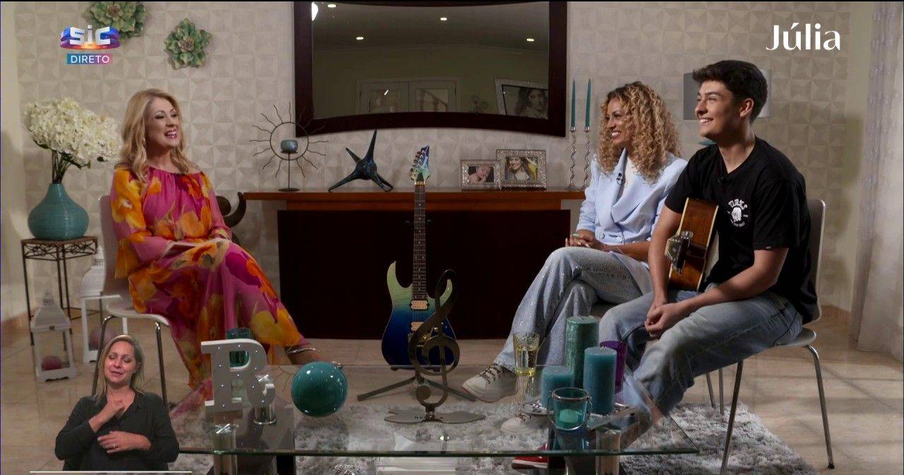 Filho de Rebeca confessa: "É um orgulho estar com vocês" - SIC