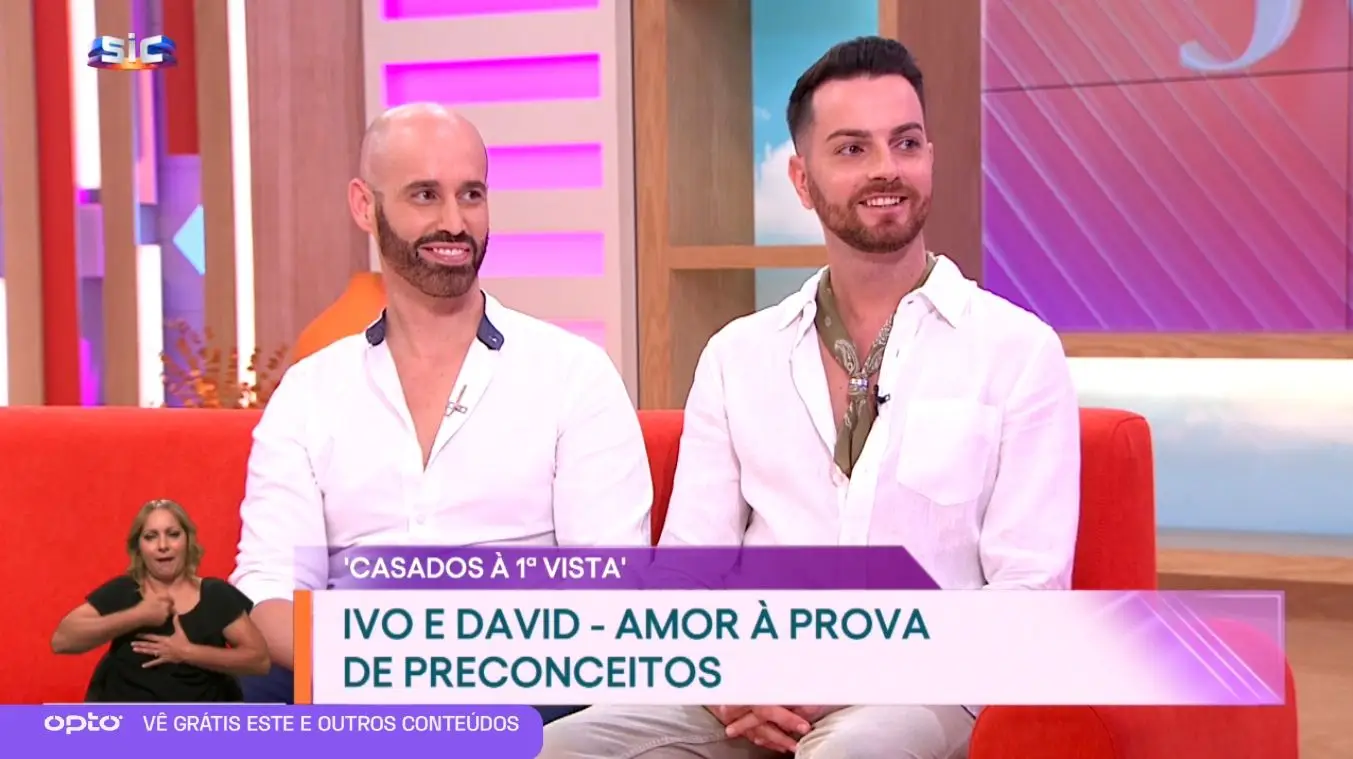 Ivo e David, o primeiro casal homossexual de ‘Casados à Primeira Vista ...
