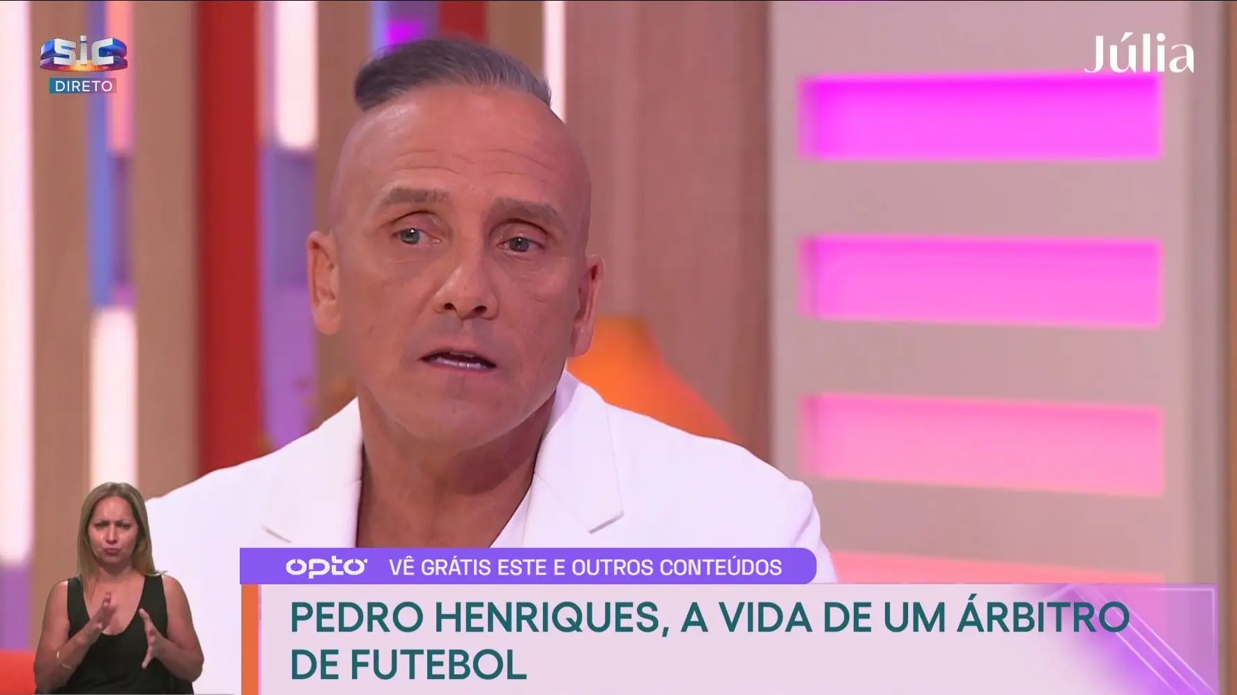 Pedro Henriques revela: “Eu isolava-me depois de arbitrar um jogo de futebol…” - SIC