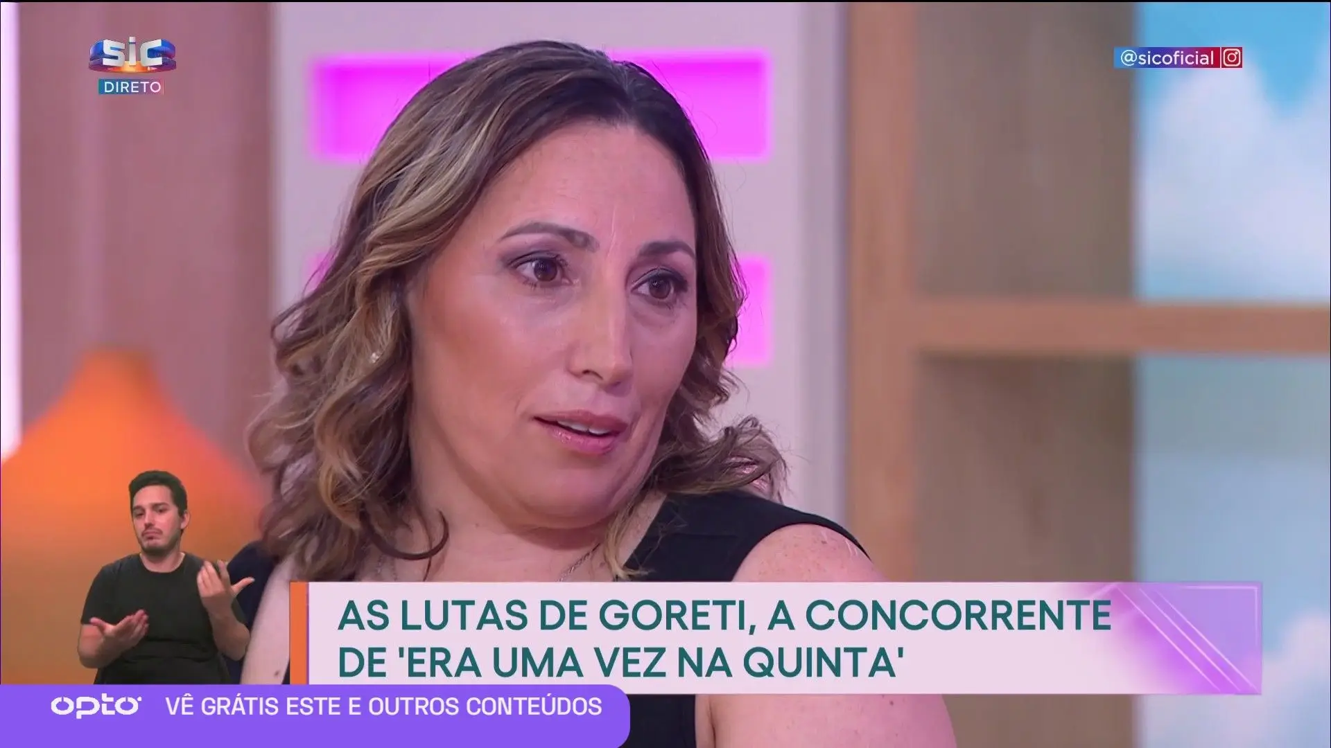 Goreti recorda ‘Era Uma Vez na Quinta’: “No dia da final, eu vinha no ...