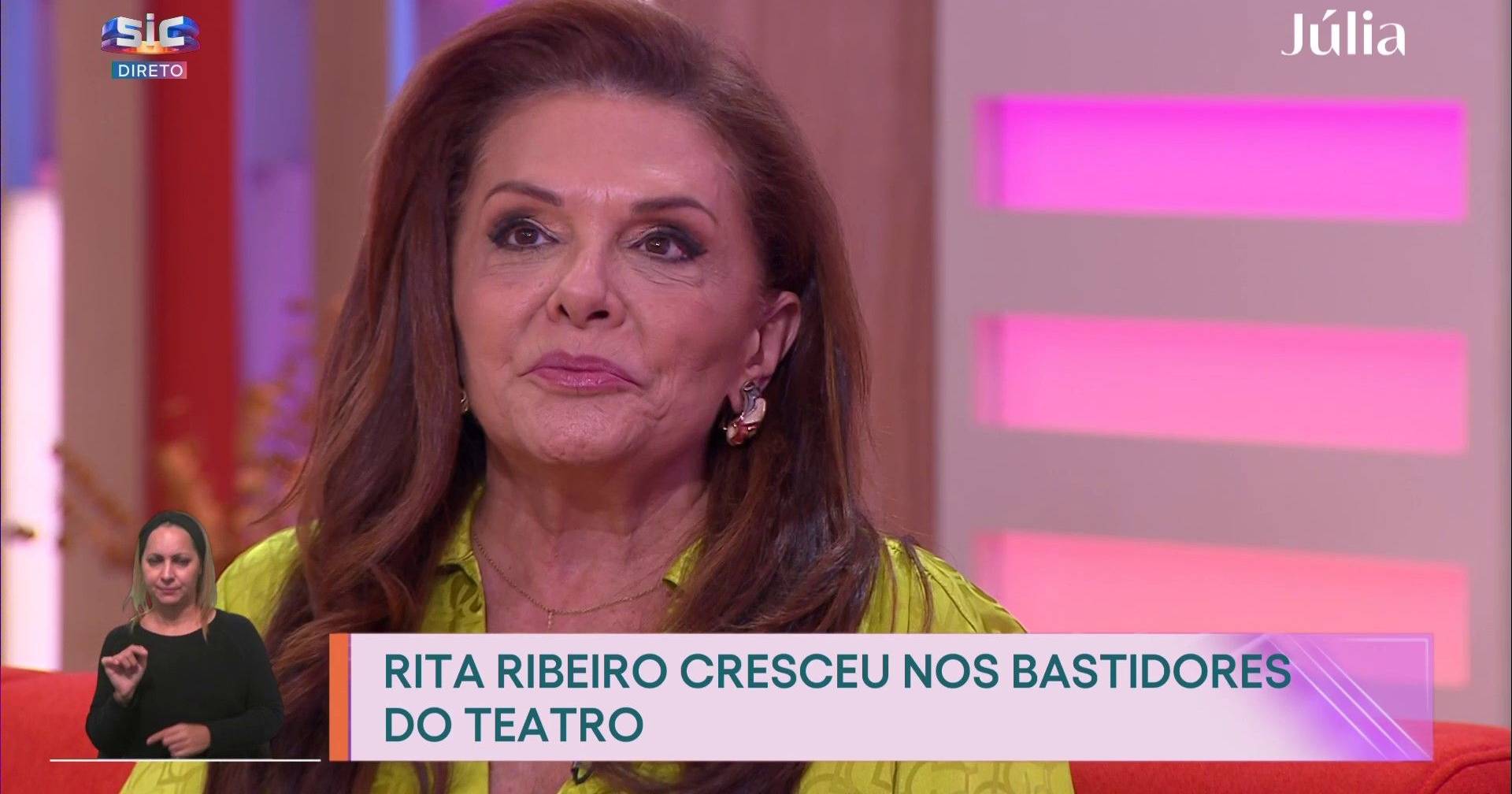Rita Ribeiro: "Gosto de ser surpreendida com as pessoas olharem para mim só como ser humano" - SIC