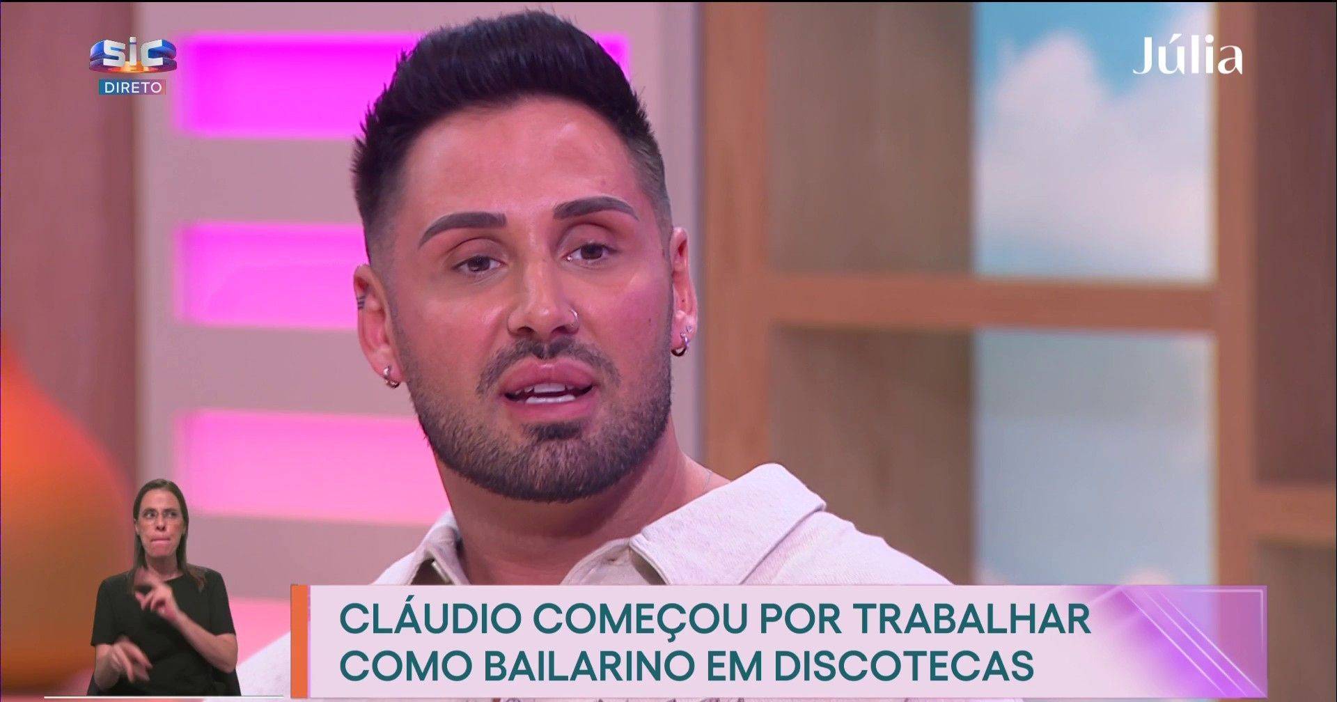 "Sou fã dela!"- Claúdio Rocha foi bailarino de Maria Lisboa durante 5 anos - SIC