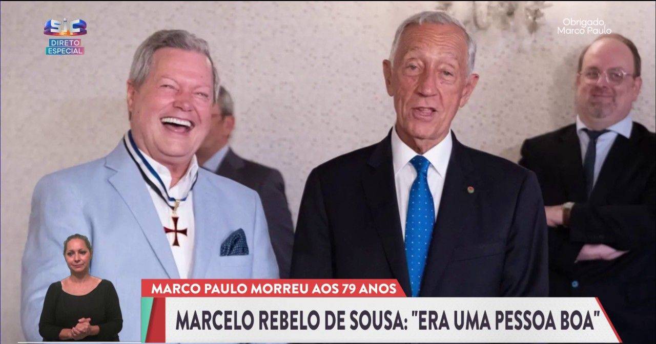 "Por ser amigo dele, hesitei em condecorá-lo" — Marcelo Rebelo de Sousa ...