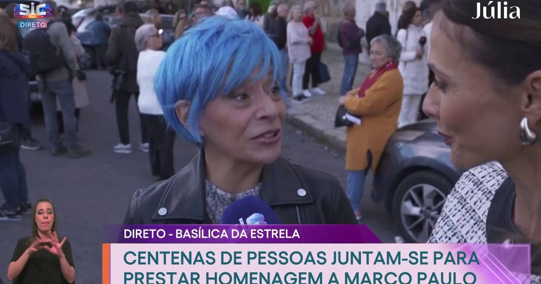 Wanda Stuart sobre Marco Paulo: "Ele sempre foi muito carinhoso..." - SIC