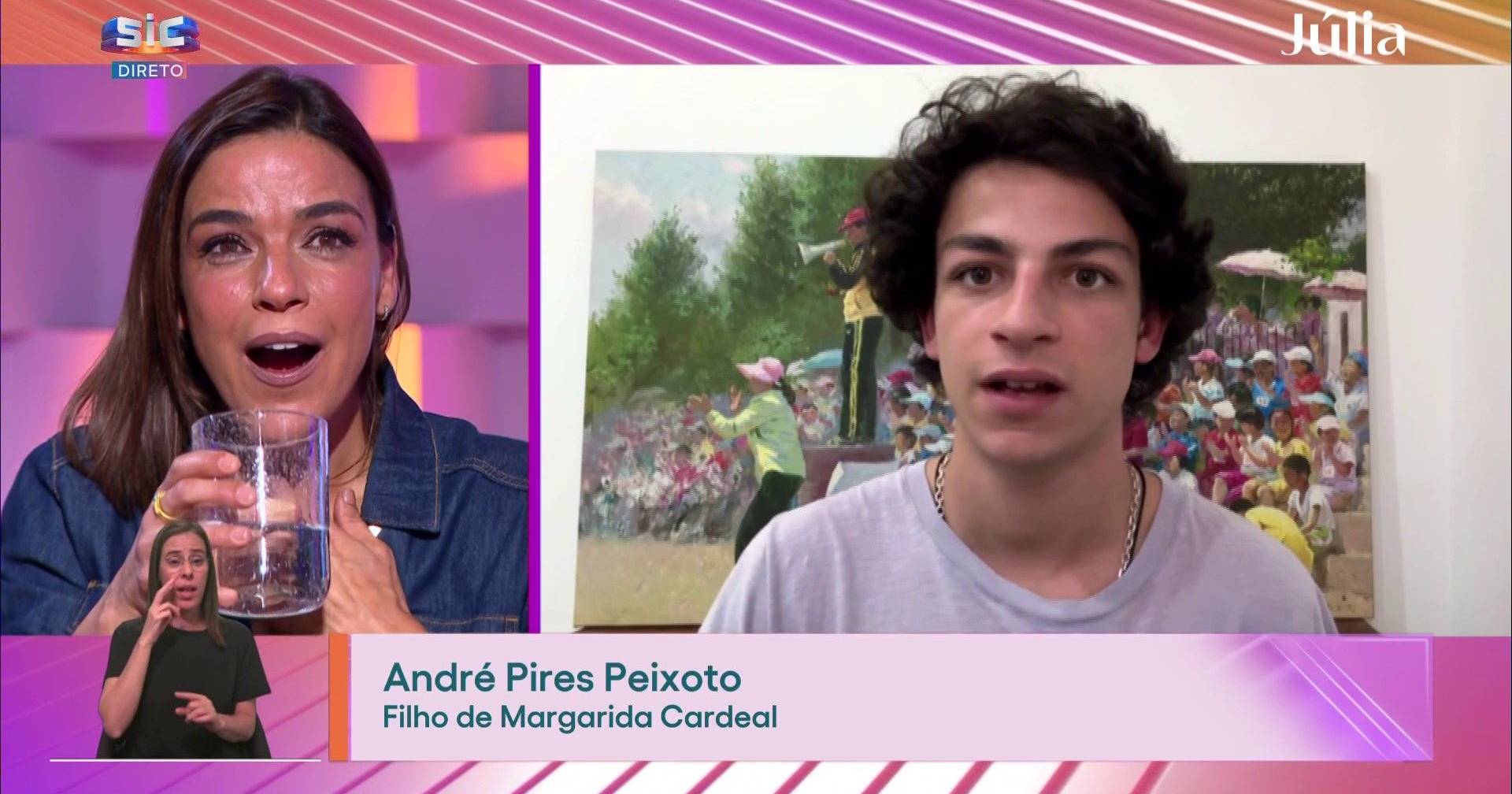 A mensagem do filho para Margarida Cardeal: "És a melhor mãe do mundo ...