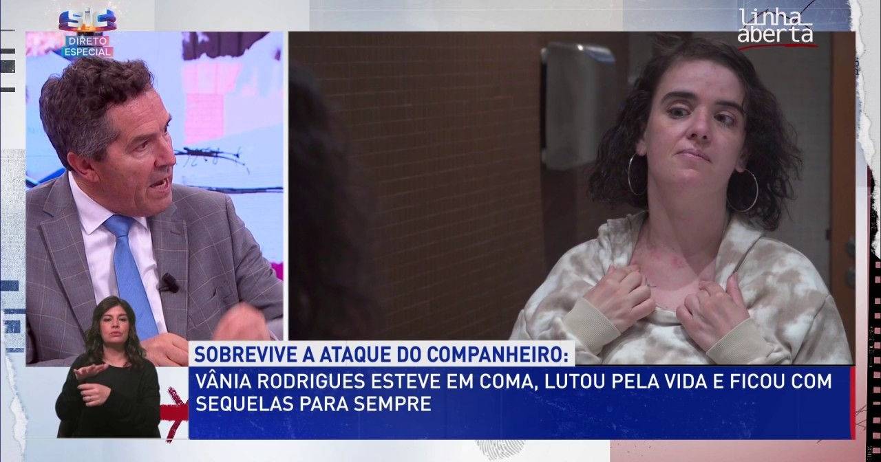 "Se gosto dele? Gosto" - Vânia sobreviveu a violento ataque do ...