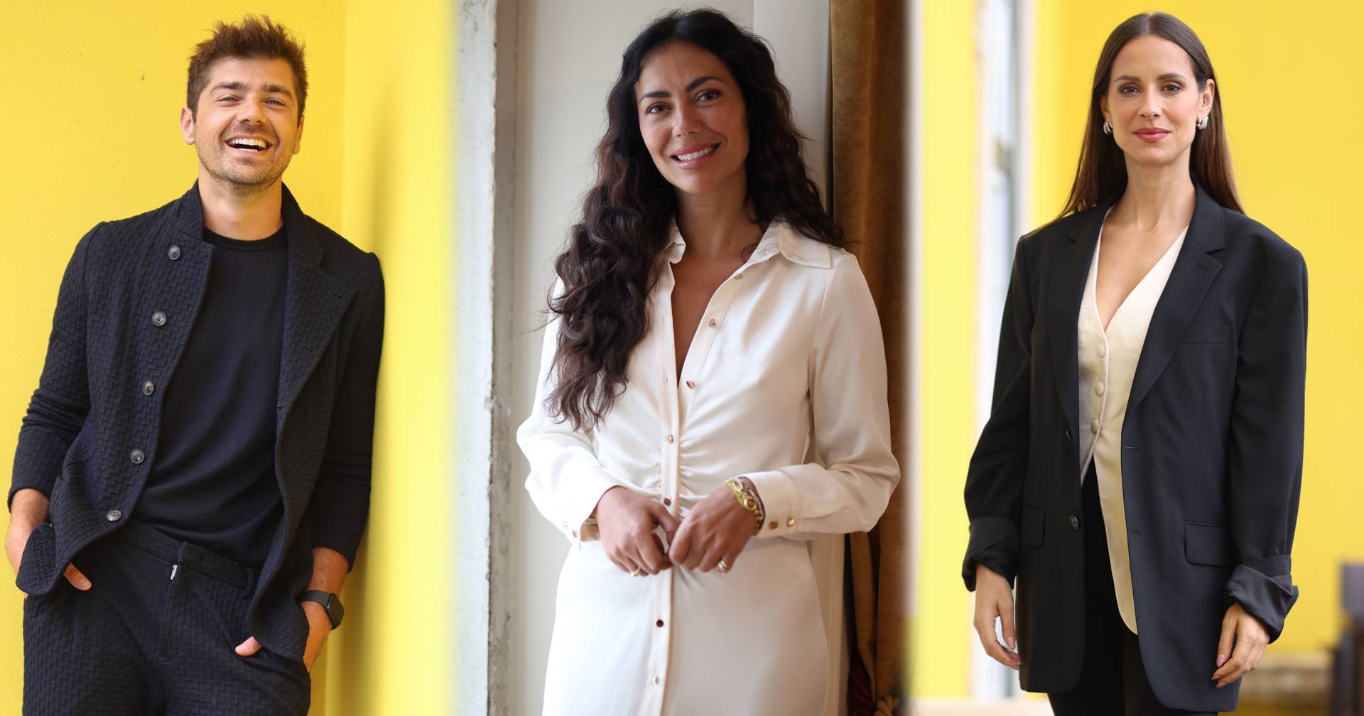 Os looks escolhidos pelos famosos para receberem as novidades da SIC - SIC