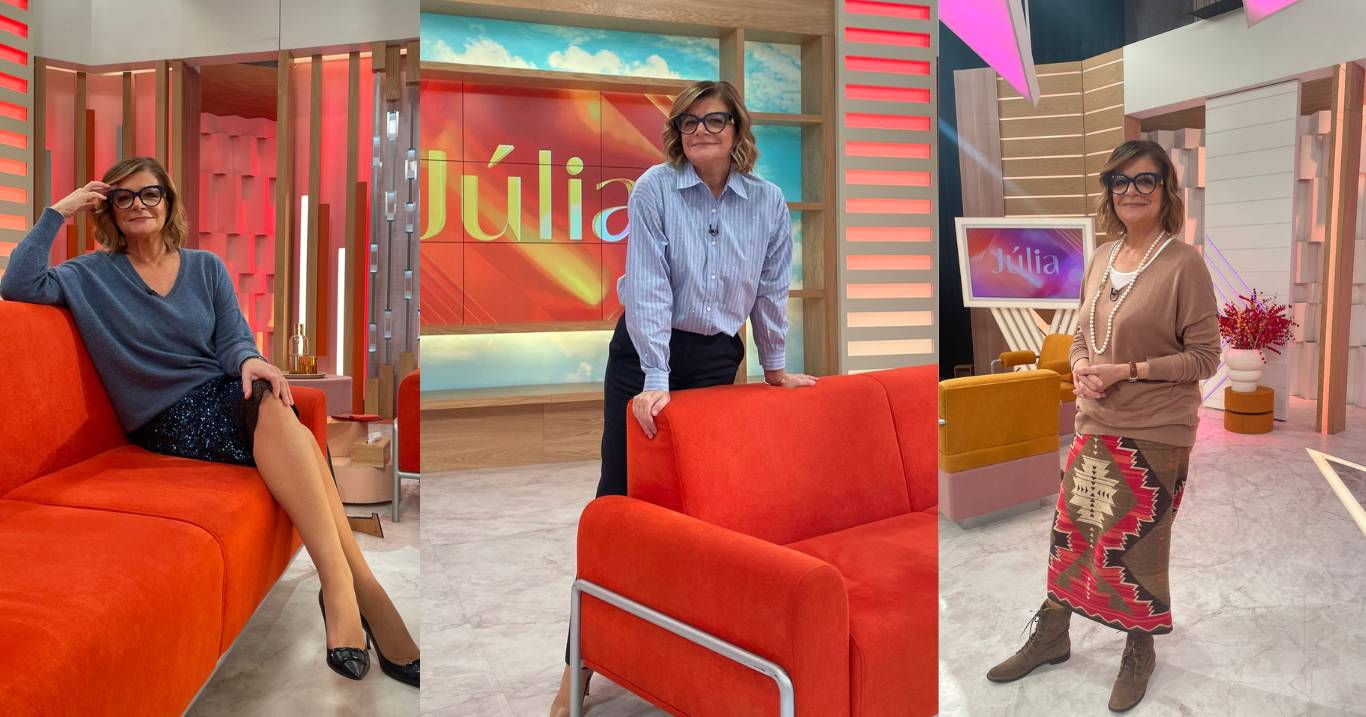 Júlia: Os looks escolhidos pela apresentadora - SIC