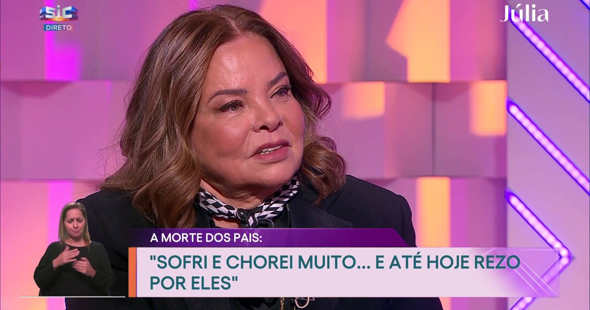 "Ela morreu de uma forma linda..." — Marluce fica comovida ao recordar ...