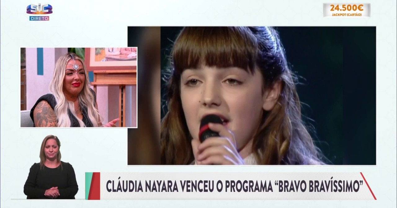 Cláudia Nayara: "O fado nasceu comigo" - SIC