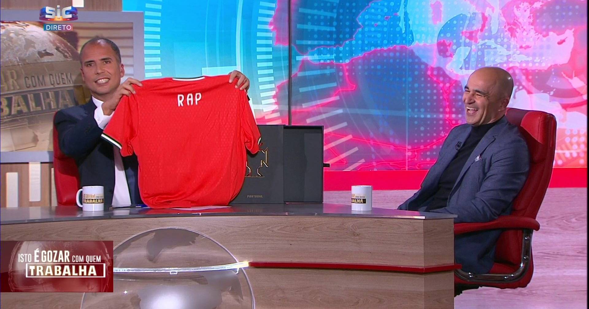 Ricardo Araújo Pereira recebe camisola da seleção "com o nome de um dos ...