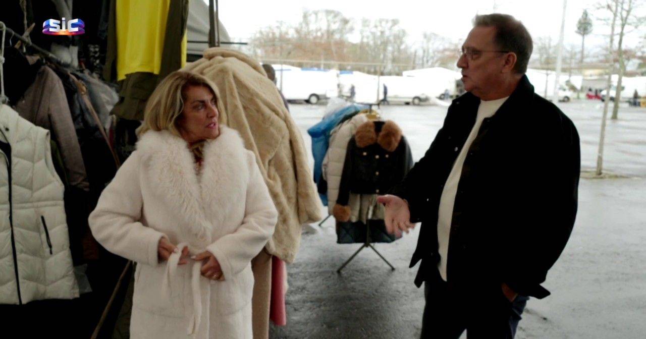 Domingos presenteia Isa: "Tenho cara de rico, não é? Por acaso sou" - SIC