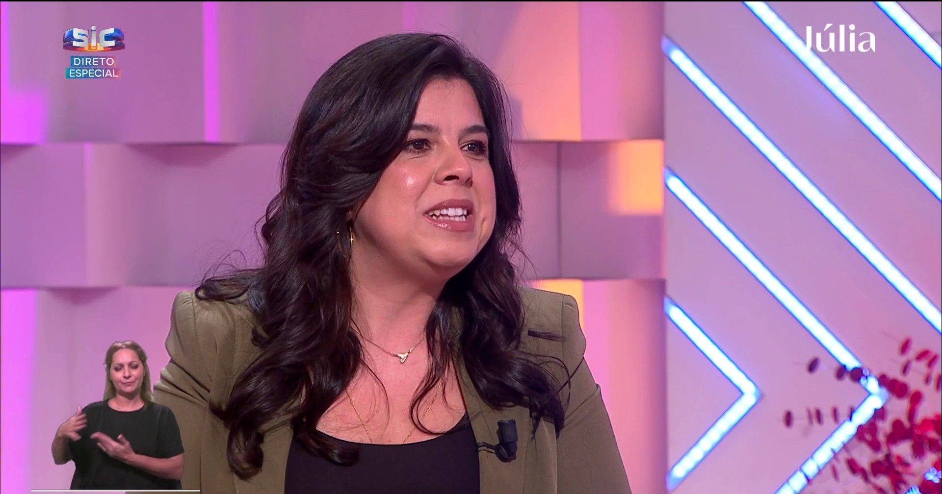 Inês Sousa Real confessa: "Foi um pouco inconsciente, na verdade" - SIC