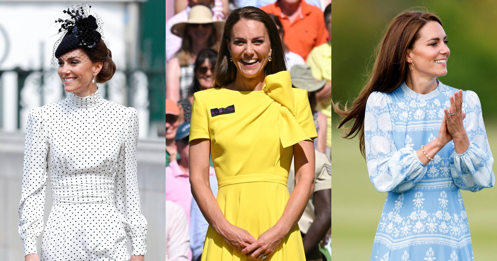 Elegância real! 8 vestidos de Kate Middleton que são perfeitos para a ...