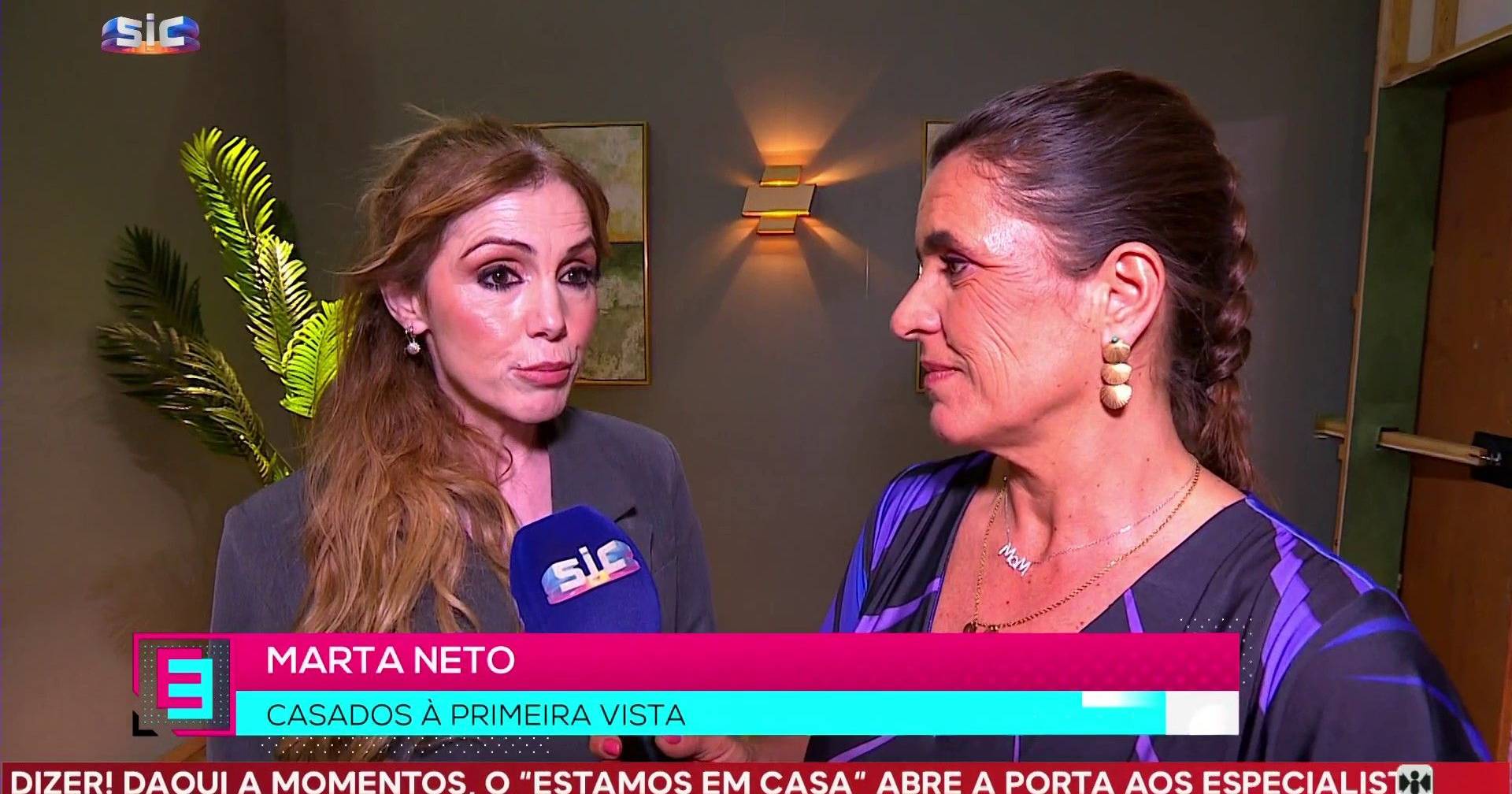 Inesperado! Marta Neto surpreende ao afirmar: "Saio daqui com um amigo...O César" - SIC