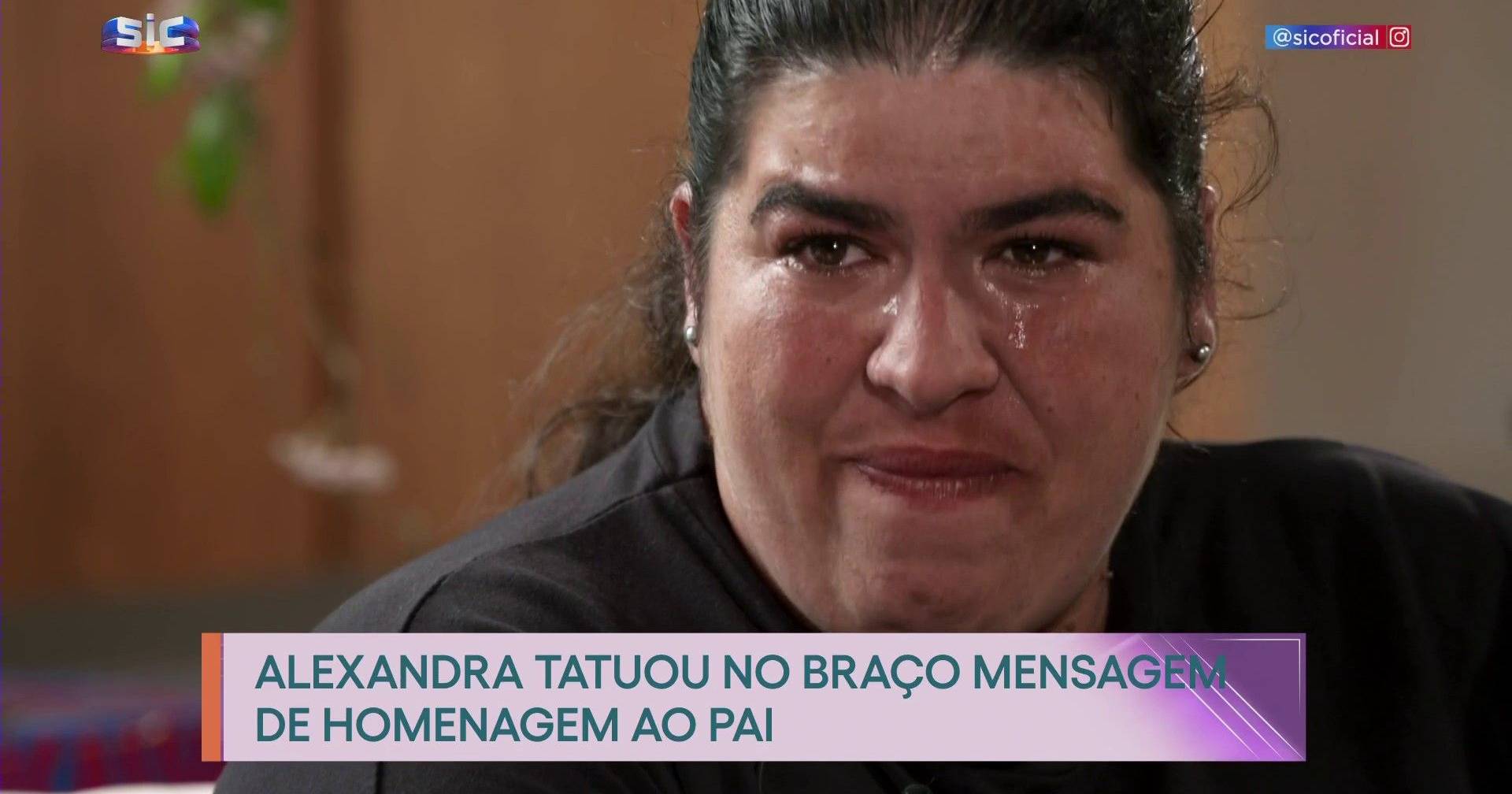 A vida dura e de trabalho do pai de Alexandra: "Era um coração de ouro ...