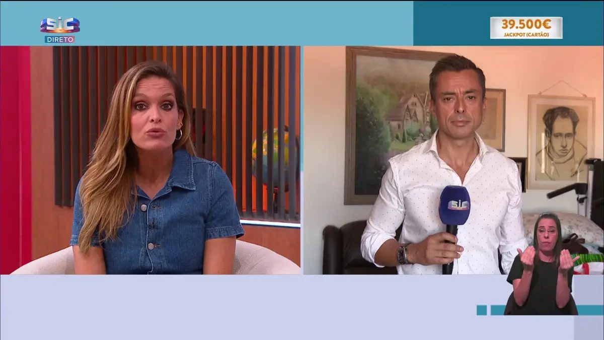 Entrevista exclusiva ao irmão de mulher desaparecida - SIC