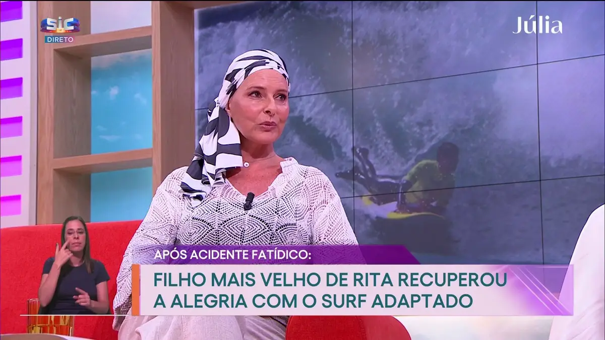 Filho de Rita Stock brilha no surf após grave acidente: "Havia sempre ...