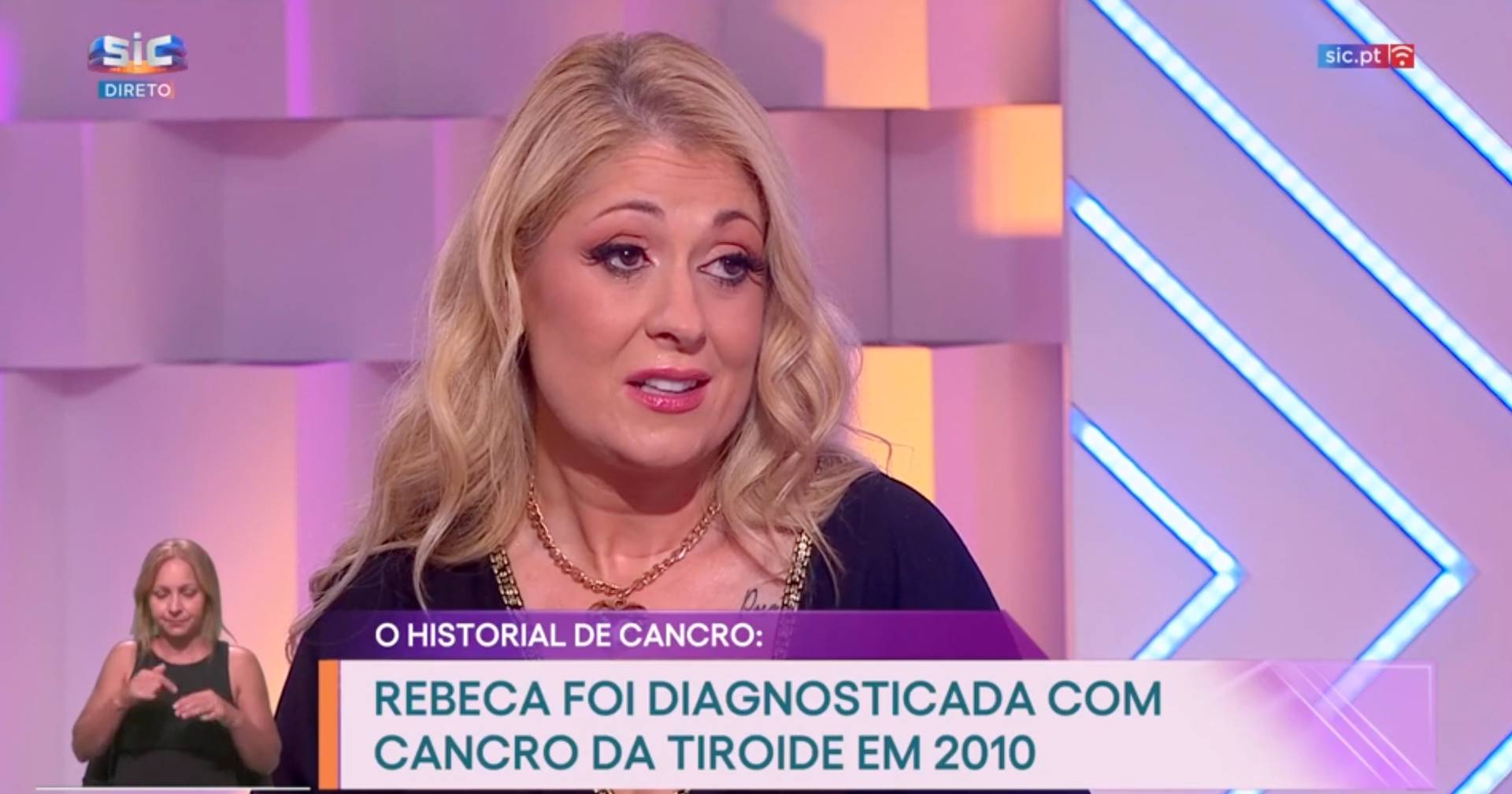 "Estou com cancro. Vou morrer e tenho um filho" - Rebeca recorda o ...
