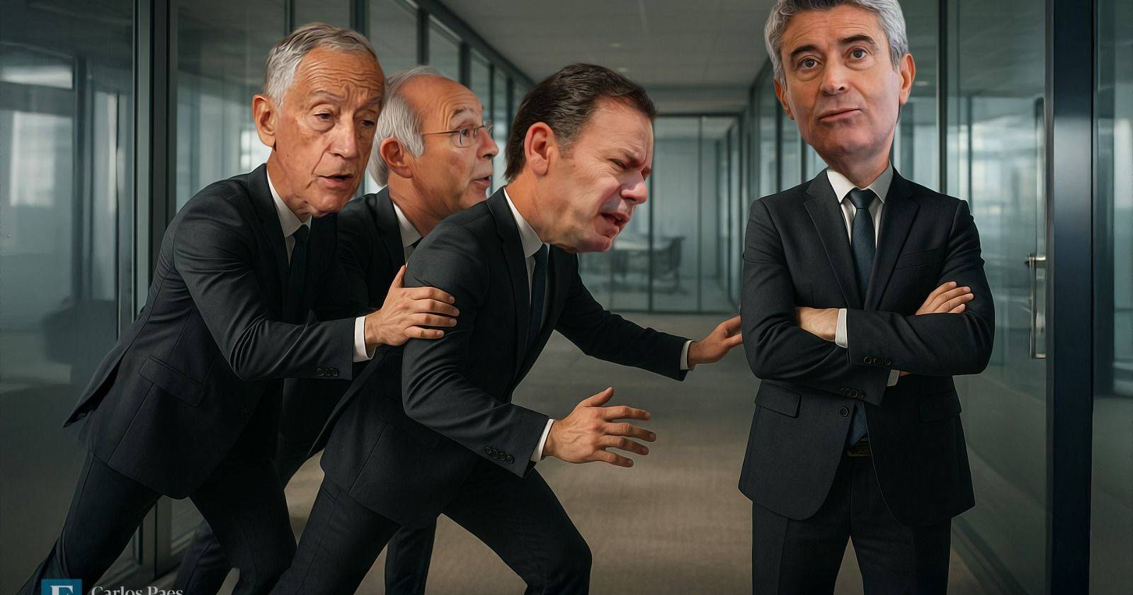 Marcelo e Mendes empurram Montenegro para Carneiro, mas o PSD mudou - SIC